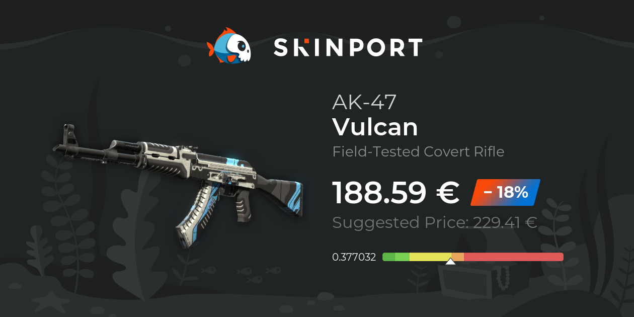 AK-47 | Vulcan (Field-Tested) - Counter-Strike 2 - Skinport