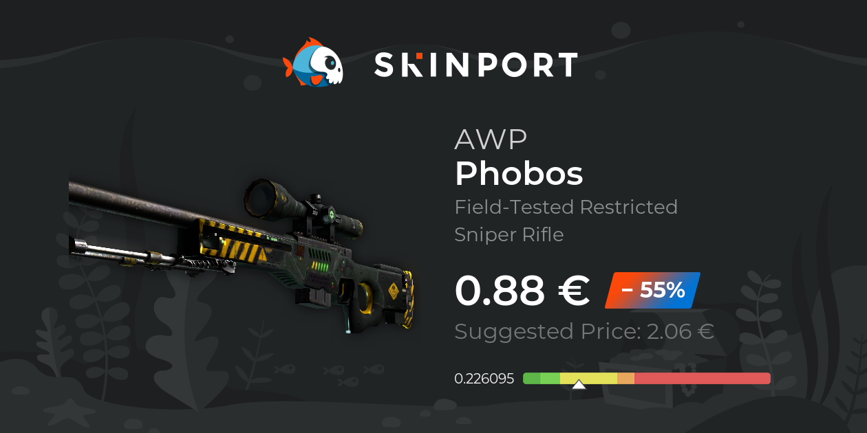 AWP | Phobos (Field-Tested) - CS2 - Skinport