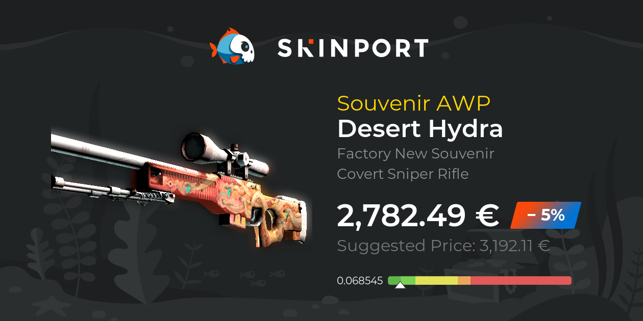 Souvenir AWP | Desert Hydra (Factory New) - CS2 - Skinport