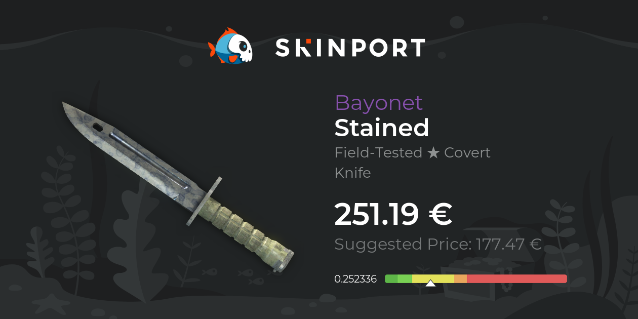 Bayonet | Stained (Field-Tested) - Counter-Strike 2 - Skinport