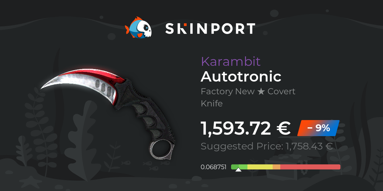 Karambit | Autotronic (Factory New) - Counter-Strike 2 - Skinport