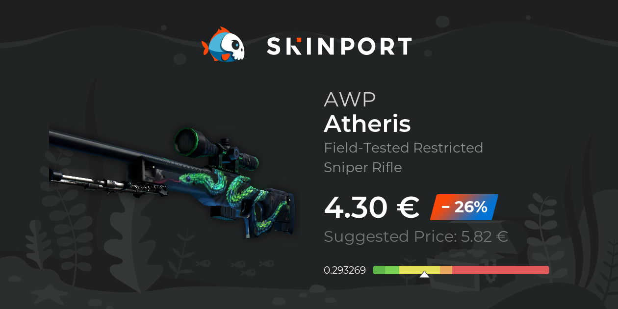 AWP | Atheris (Field-Tested) - Counter-Strike 2 - Skinport
