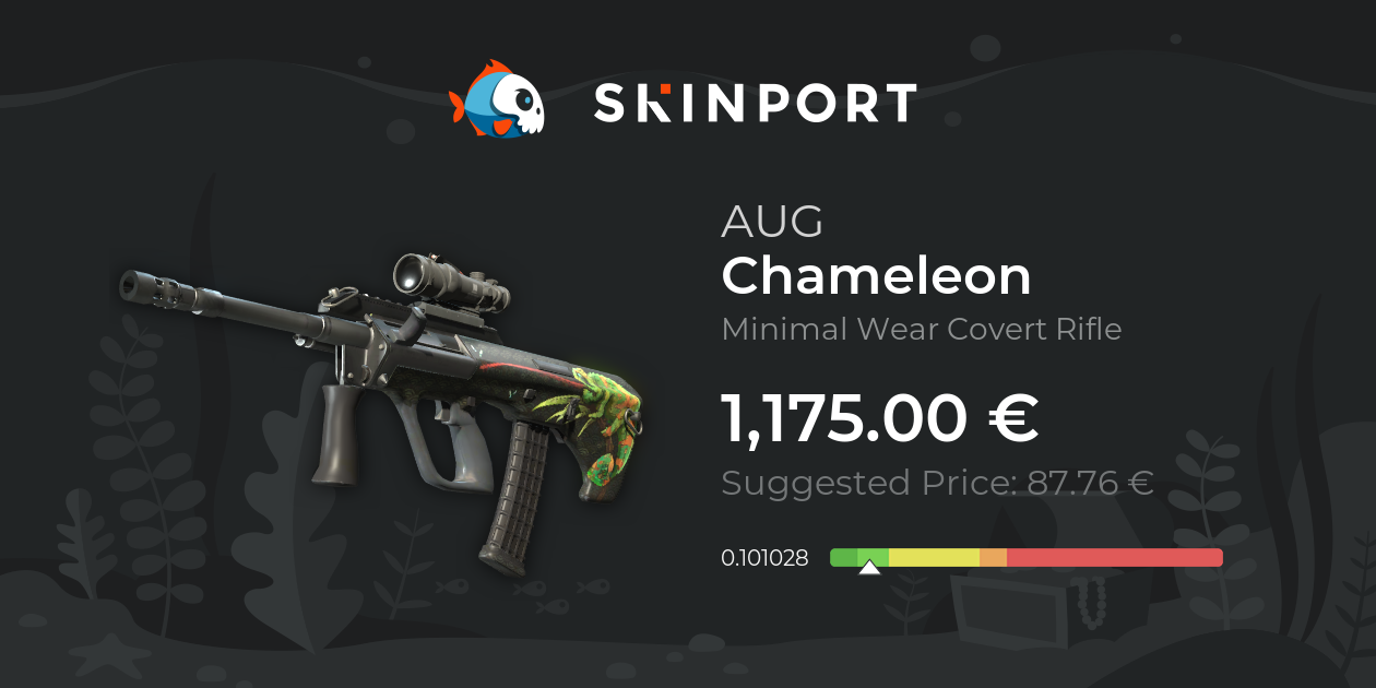 AUG | Chameleon (Minimal Wear) - Counter-Strike 2 - Skinport