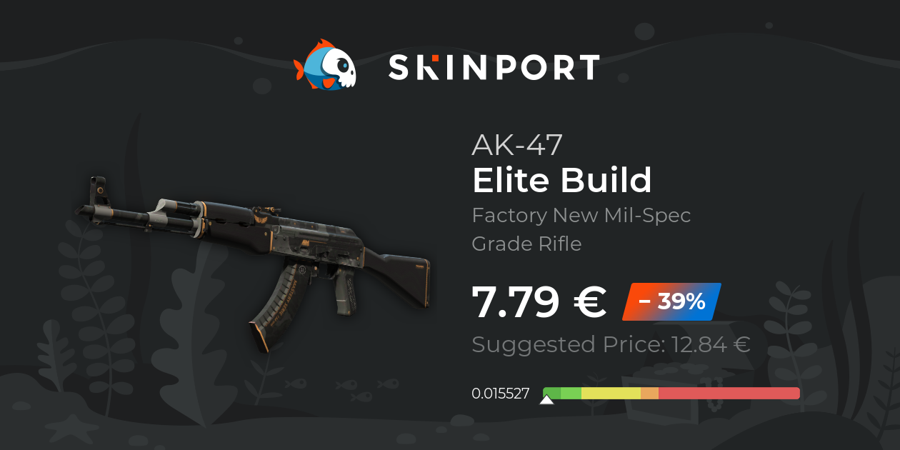 AK-47 | Elite Build (Factory New) - Counter-Strike 2 - Skinport