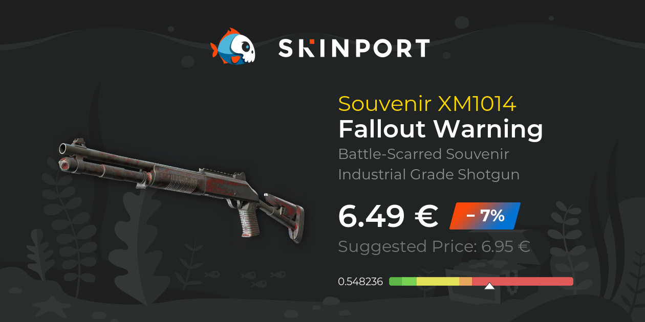 Souvenir XM1014 | Fallout Warning (Battle-Scarred) - Counter-Strike 2 ...