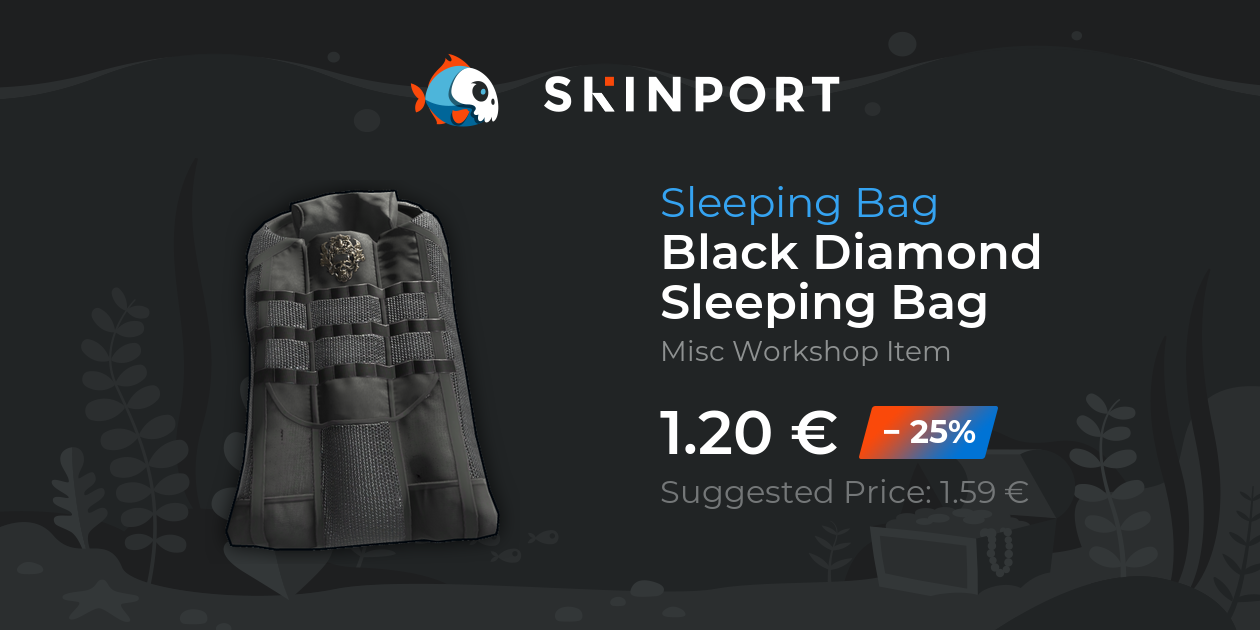 Black Diamond Sleeping Bag - Rust - Skinport