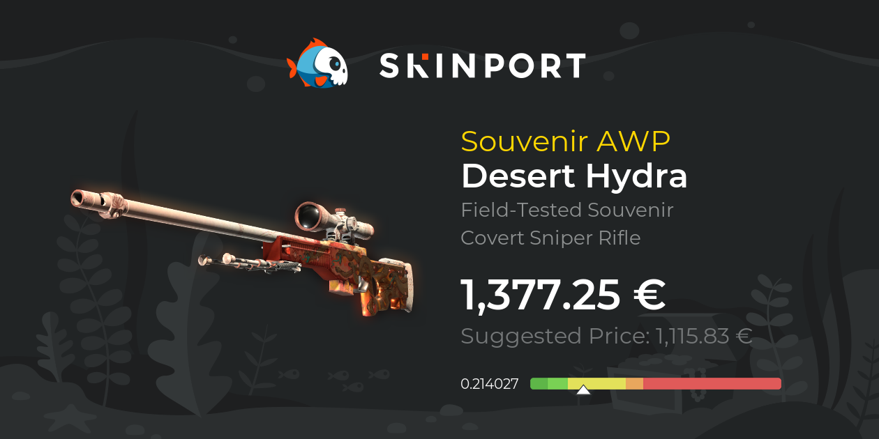Souvenir AWP | Desert Hydra (Field-Tested) - Counter-Strike 2 - Skinport