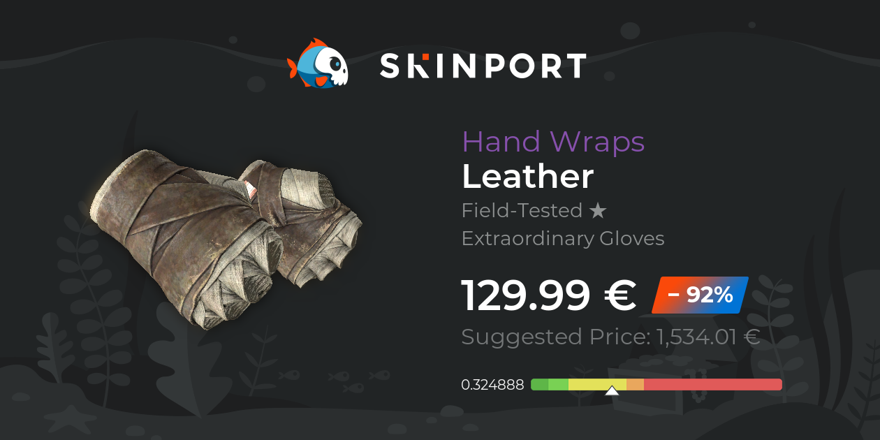 Hand Wraps | Leather (Field-Tested) - Counter-Strike 2 - Skinport