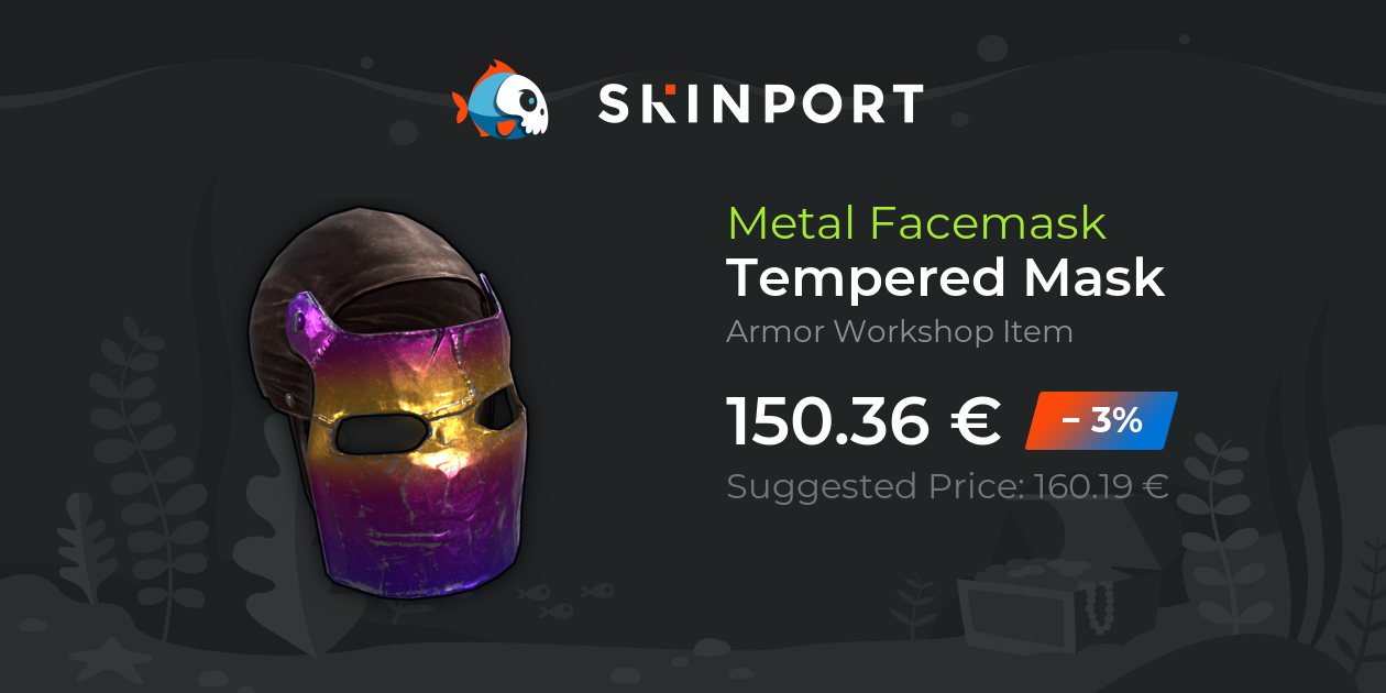 Tempered Mask - Rust - Skinport