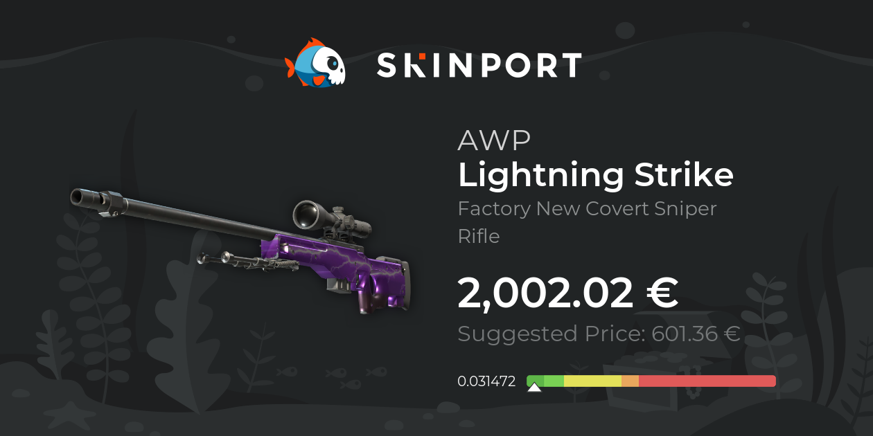 AWP | Lightning Strike (Factory New) - Counter-Strike 2 - Skinport