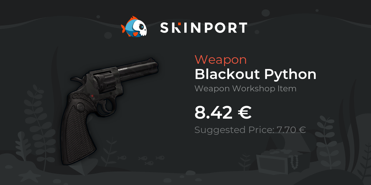 Blackout Python - Rust - Skinport