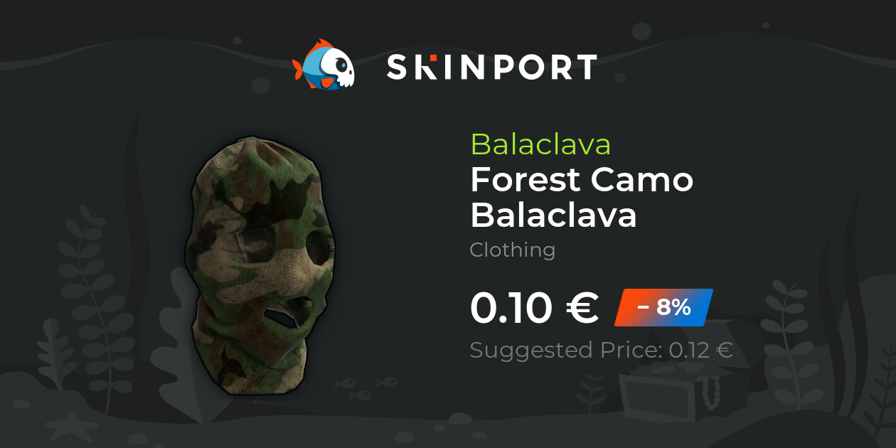 Forest Camo Balaclava - Rust - Skinport