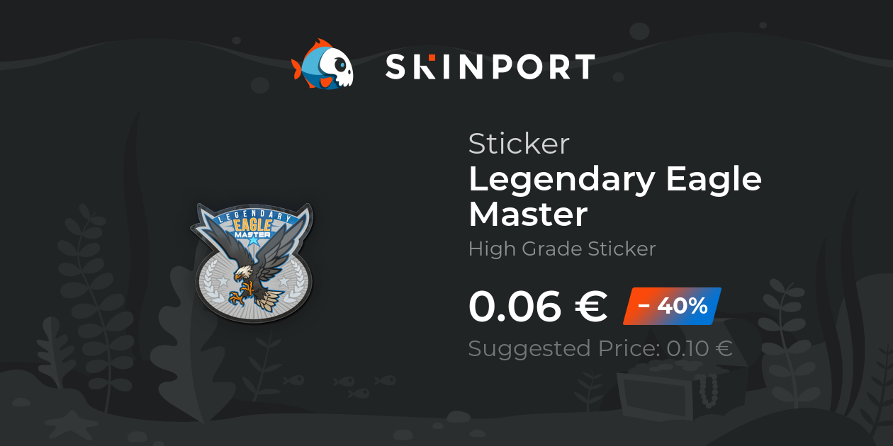 Sticker | Legendary Eagle Master - Counter-Strike 2 - Skinport
