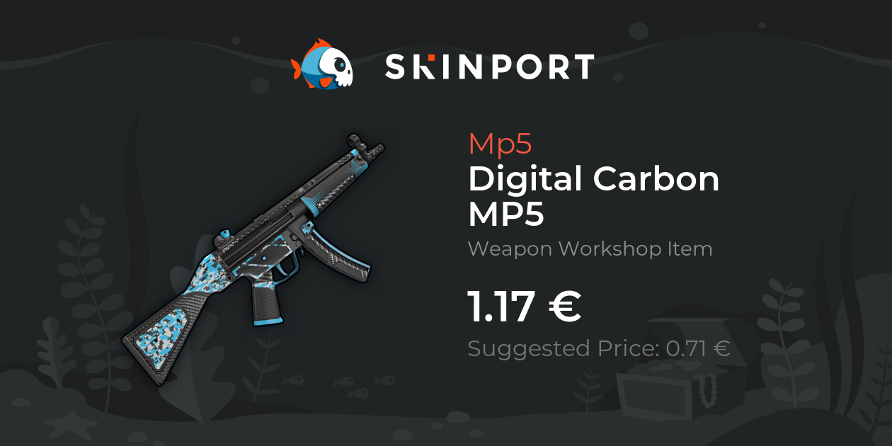 Digital Carbon MP5 - Rust - Skinport