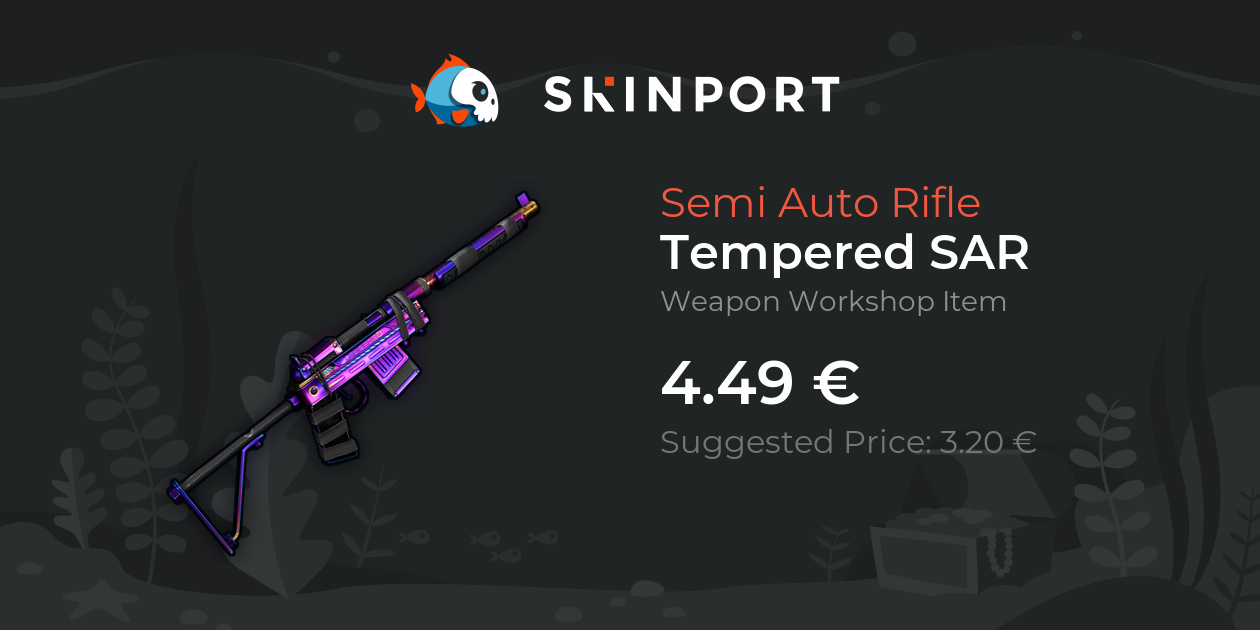 Tempered SAR - Rust - Skinport