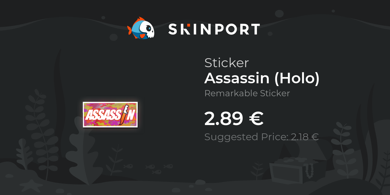 Sticker | Assassin (Holo) - Counter-Strike 2 - Skinport
