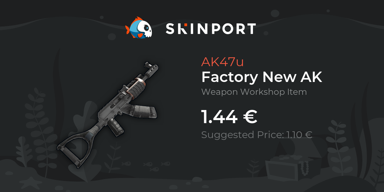 Factory New AK - Rust - Skinport