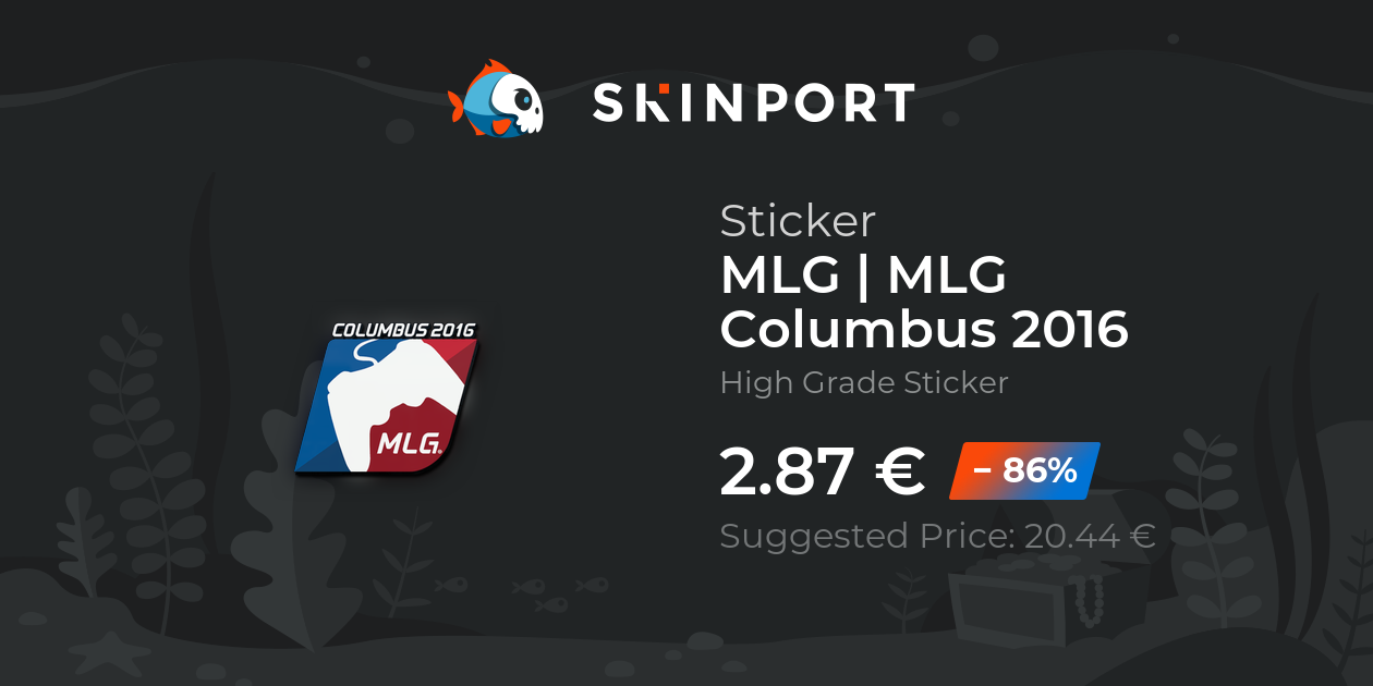 Sticker | MLG | MLG Columbus 2016 - Counter-Strike 2 - Skinport
