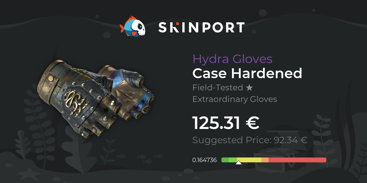 Hydra Gloves | Case Hardened (Field-Tested) - CS:GO - Skinport