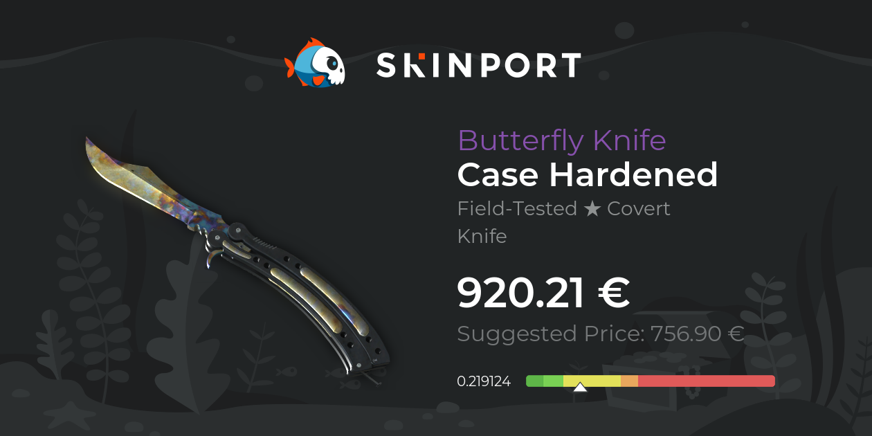 Butterfly Knife | Case Hardened (Field-Tested) - Counter-Strike 2 ...