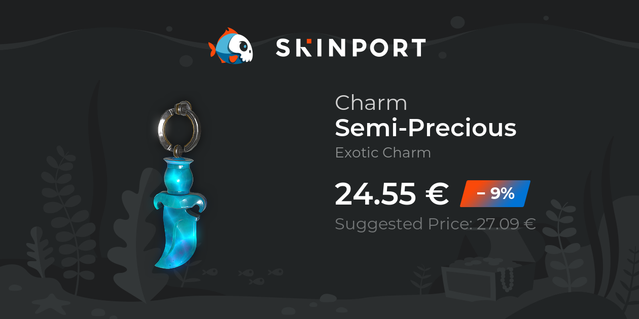 Charm | Semi-Precious - Counter-Strike 2 - Skinport