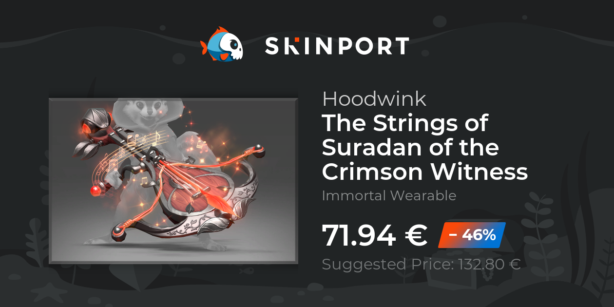 The Strings of Suradan of the Crimson Witness - Dota 2 - Skinport