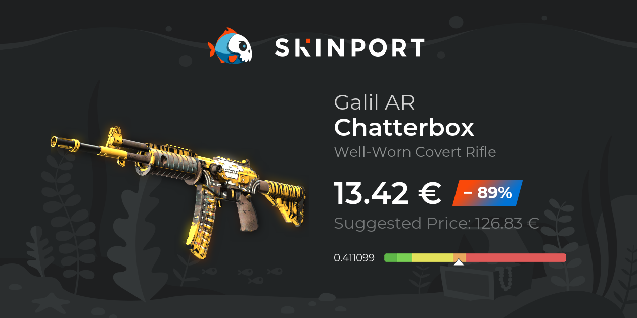 Galil AR | Chatterbox (Well-Worn) - Counter-Strike 2 - Skinport