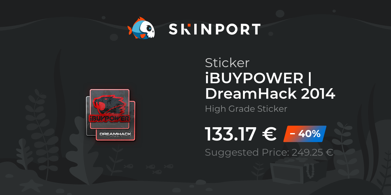 Sticker | iBUYPOWER | DreamHack 2014 - Counter-Strike 2 - Skinport