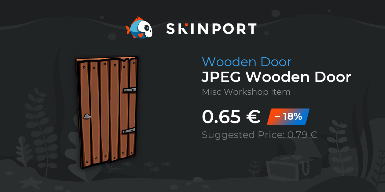 JPEG Wooden Door - Rust - Skinport