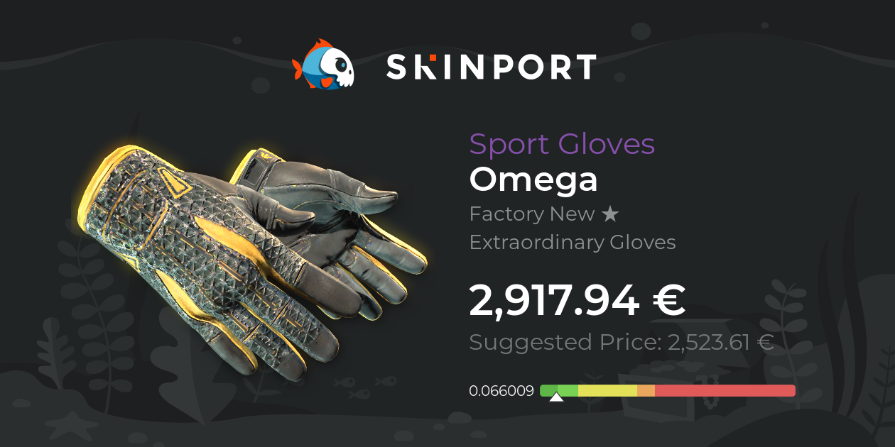 Sport Gloves | Omega (Factory New) - Counter-Strike 2 - Skinport