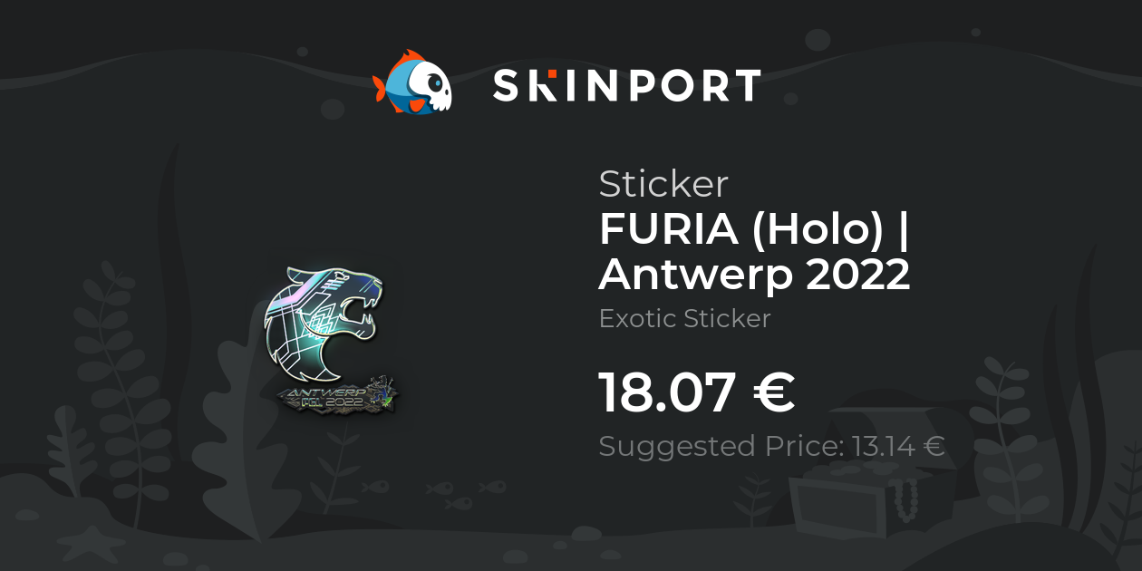 Sticker | FURIA (Holo) | Antwerp 2022 - Counter-Strike 2 - Skinport