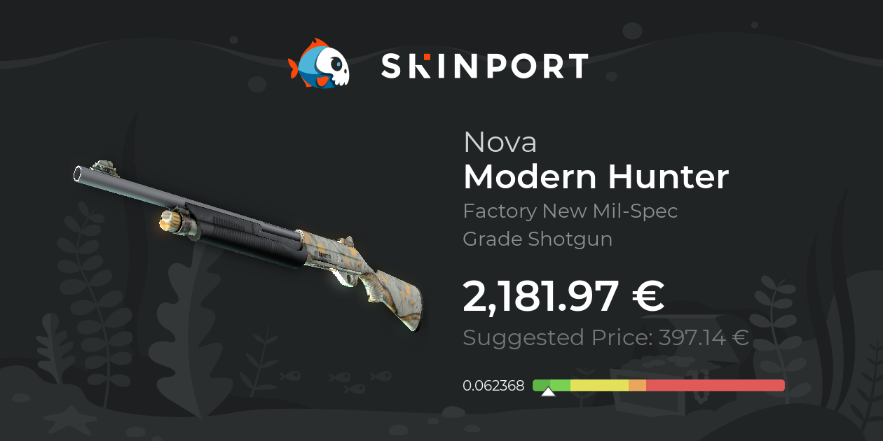 Nova | Modern Hunter (Factory New) - Counter-Strike 2 - Skinport