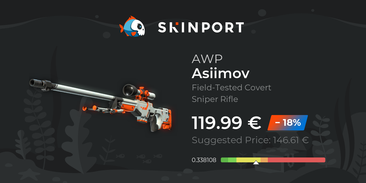 AWP | Asiimov (Field-Tested) - Counter-Strike 2 - Skinport