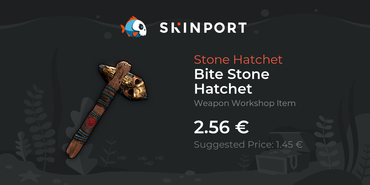 Bite Stone Hatchet - Rust - Skinport