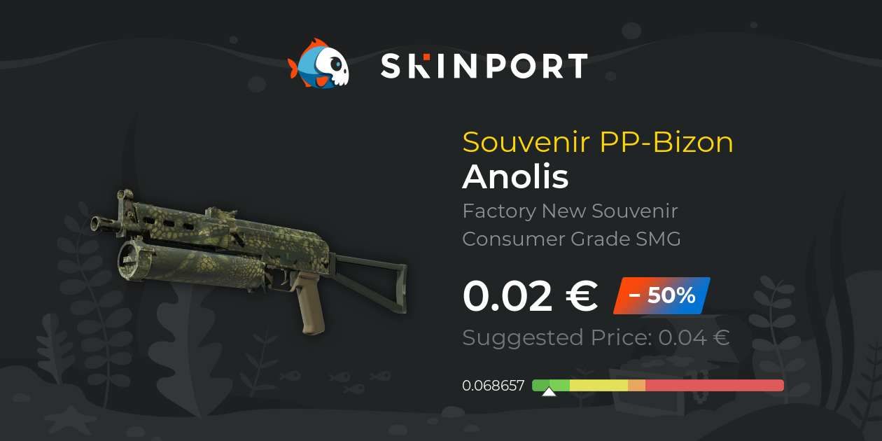 Souvenir PP-Bizon | Anolis (Factory New) - Counter-Strike 2 - Skinport