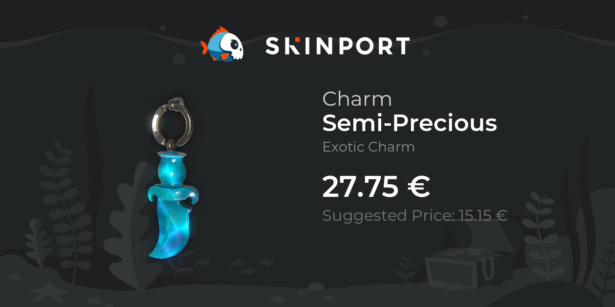 Charm | Semi-Precious - Counter-Strike 2 - Skinport