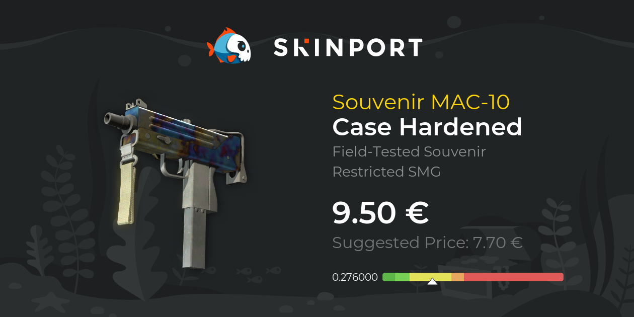 Souvenir MAC-10 | Case Hardened (Field-Tested) - Counter-Strike 2 ...