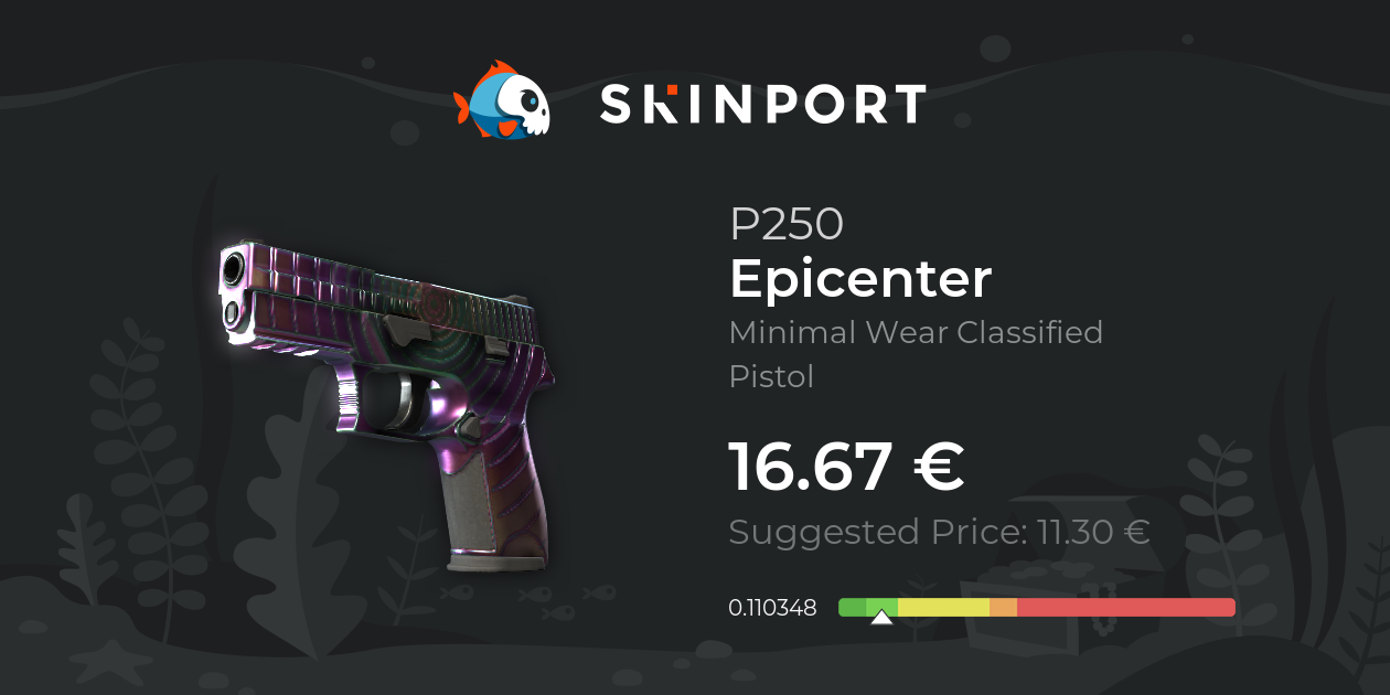P250 | Epicenter (Minimal Wear) - Counter-Strike 2 - Skinport