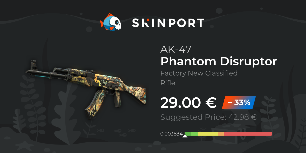 AK-47 | Phantom Disruptor (Factory New) - Counter-Strike 2 - Skinport
