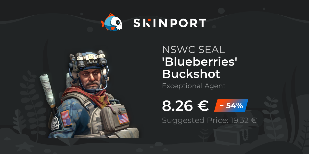 'Blueberries' Buckshot | NSWC SEAL - Counter-Strike 2 - Skinport