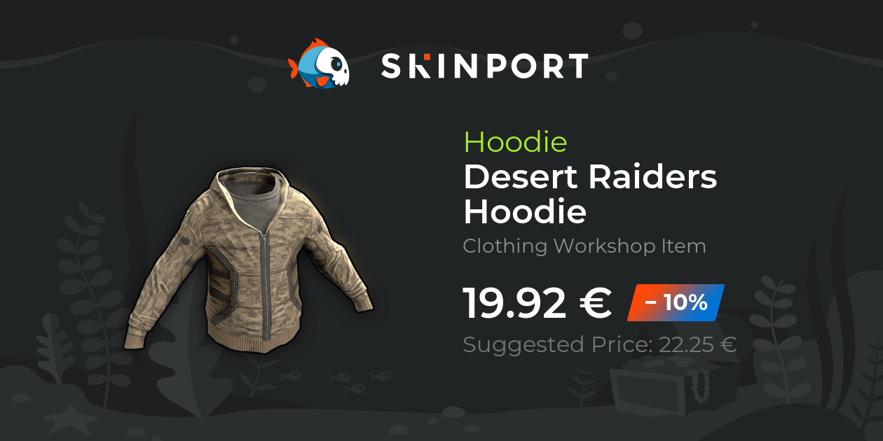 Desert Raiders Hoodie - Rust - Skinport