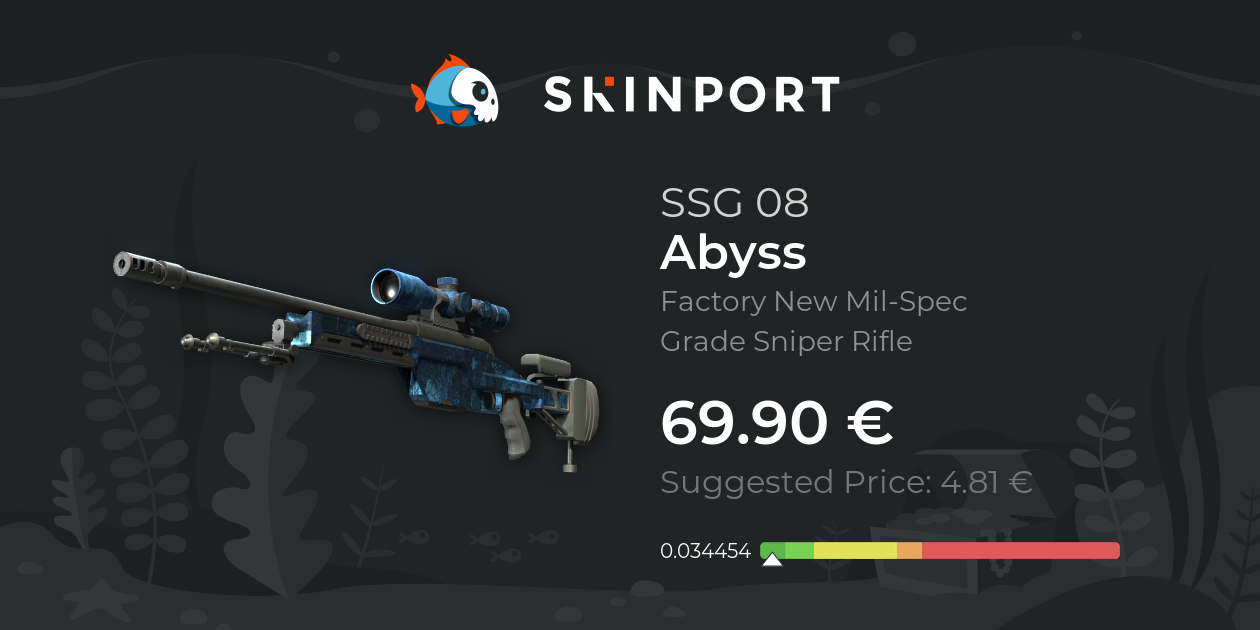 SSG 08 | Abyss (Factory New) - Counter-Strike 2 - Skinport