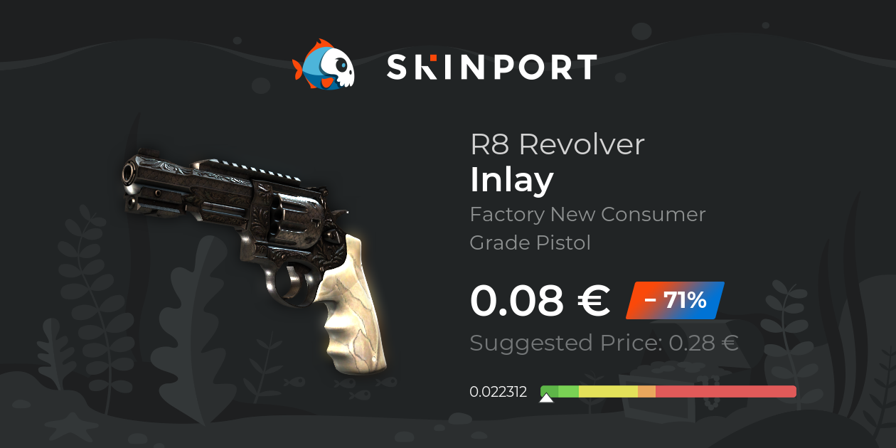 R8-Revolver | Inlay (Fabrikneu) - Counter-Strike 2 - Skinport