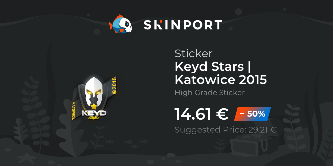 Sticker | Keyd Stars | Katowice 2015 - Counter-Strike 2 - Skinport