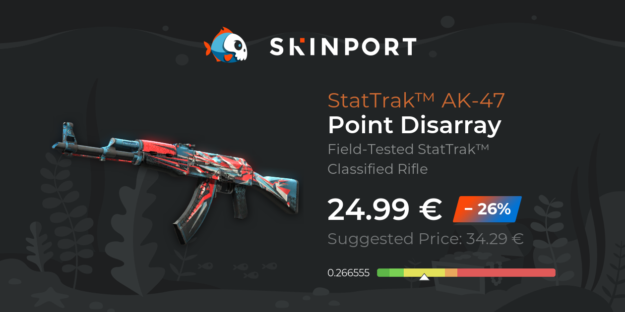 StatTrak™ AK-47 | Point Disarray (Field-Tested) - Counter-Strike 2 ...