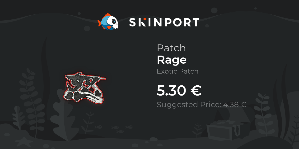 Patch | Rage - Counter-Strike 2 - Skinport