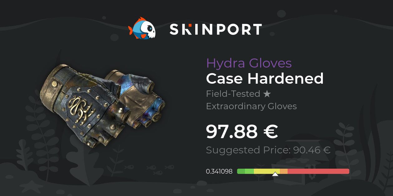 Hydra Gloves | Case Hardened (Field-Tested) - CS2 - Skinport