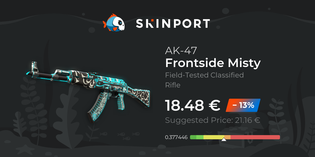 AK-47 | Frontside Misty (Field-Tested) - Counter-Strike 2 - Skinport