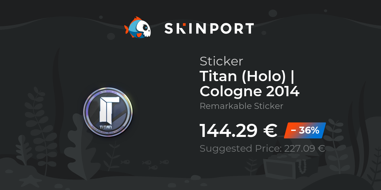 Sticker | Titan (Holo) | Cologne 2014 - Counter-Strike 2 - Skinport