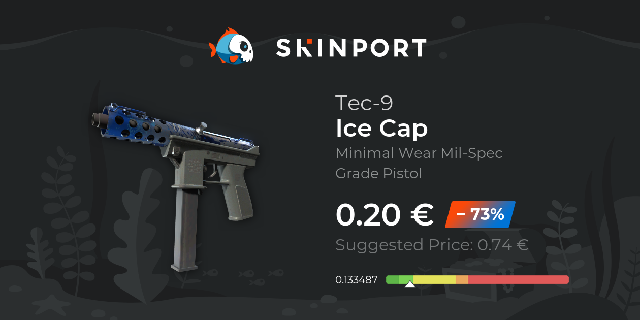 Tec-9 | Ice Cap (Minimal Wear) - Counter-Strike 2 - Skinport